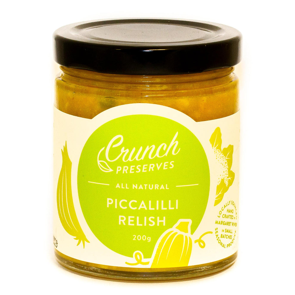Crunch Preserves Piccalilli Relish 200g – The Naked Pantry